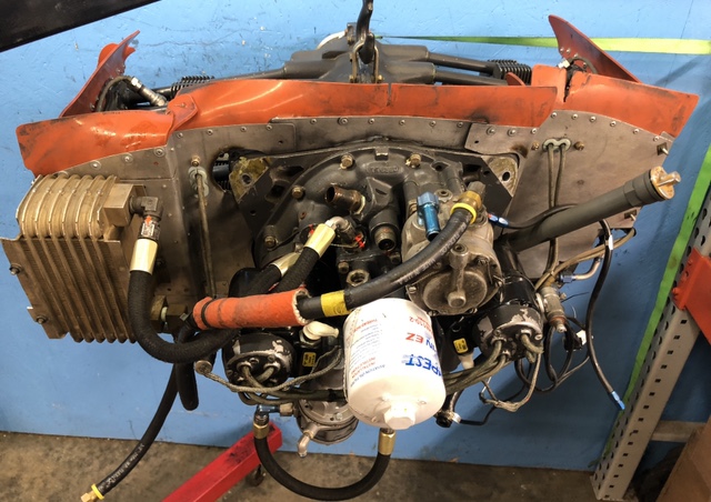 Lycoming O-320-E2D . Engine w/Accessories TSMO= 858.1